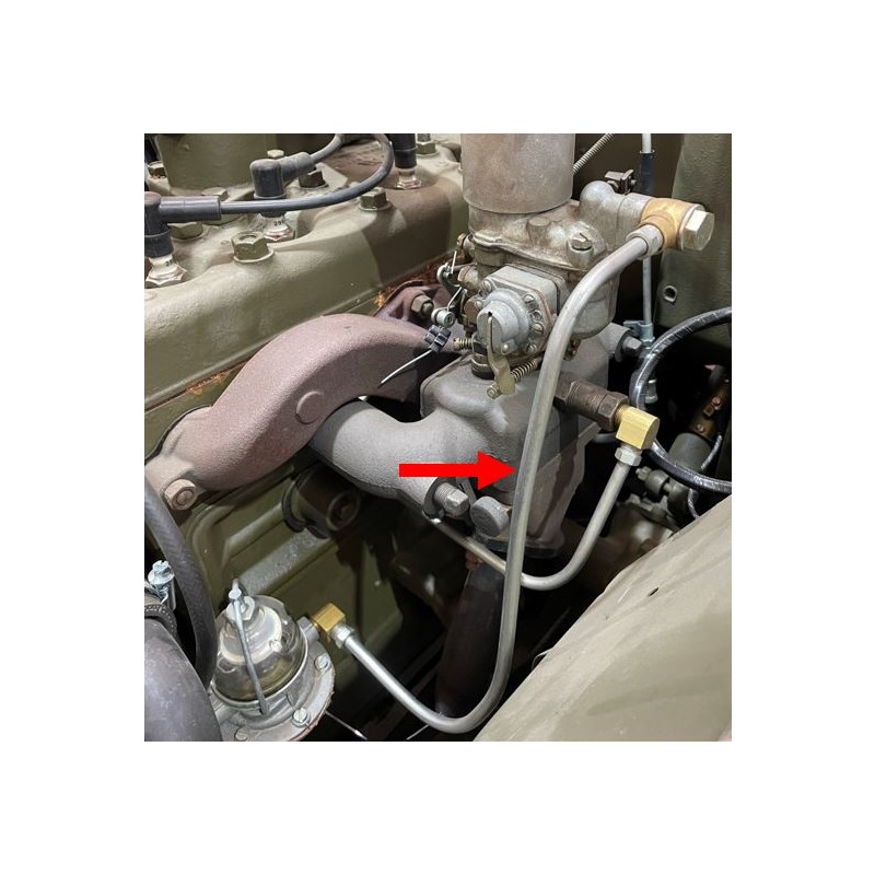 TUBE ESSENCE DE LA POMPE A ESSENCE AU CARBURATEUR