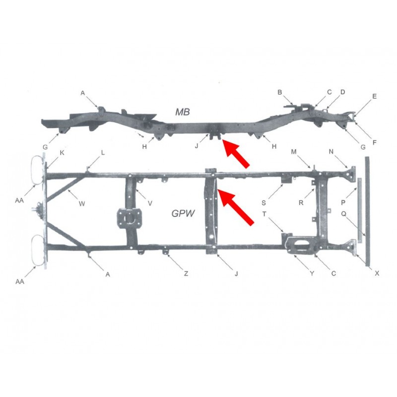 TRAVERSE CHASSIS SUPPORT B.T