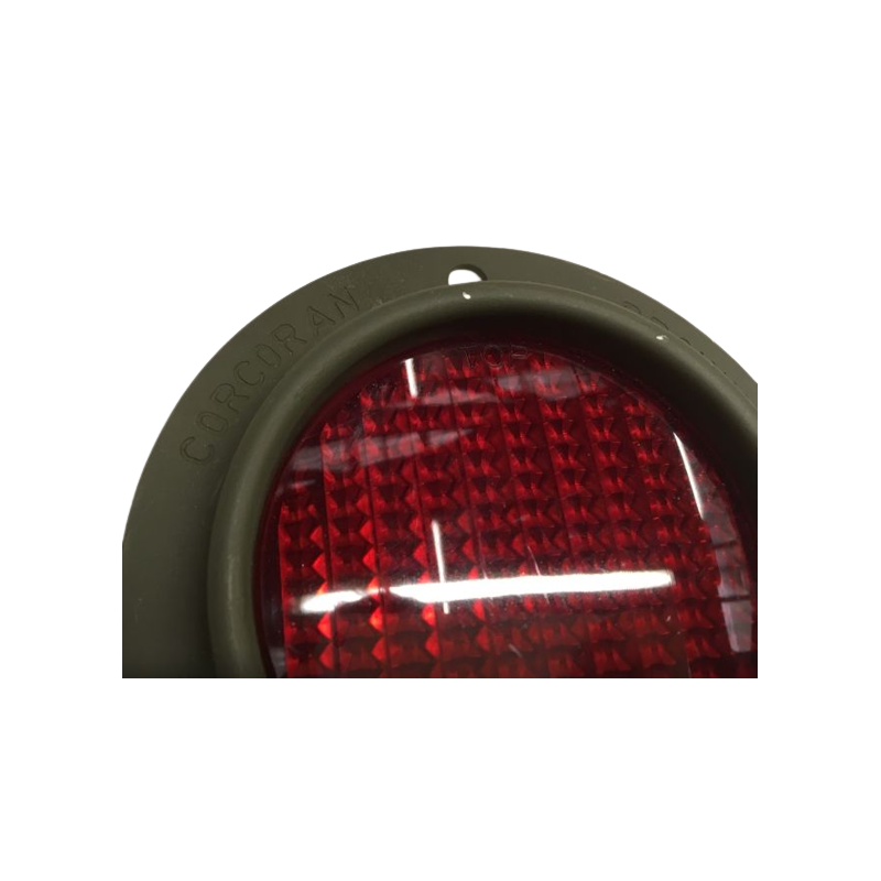 Red round reflector - CB - Ref.WOA1306CB