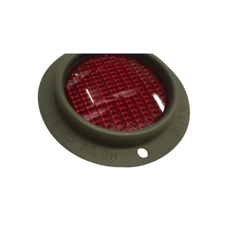 Red round reflector - CB - Ref.WOA1306CB