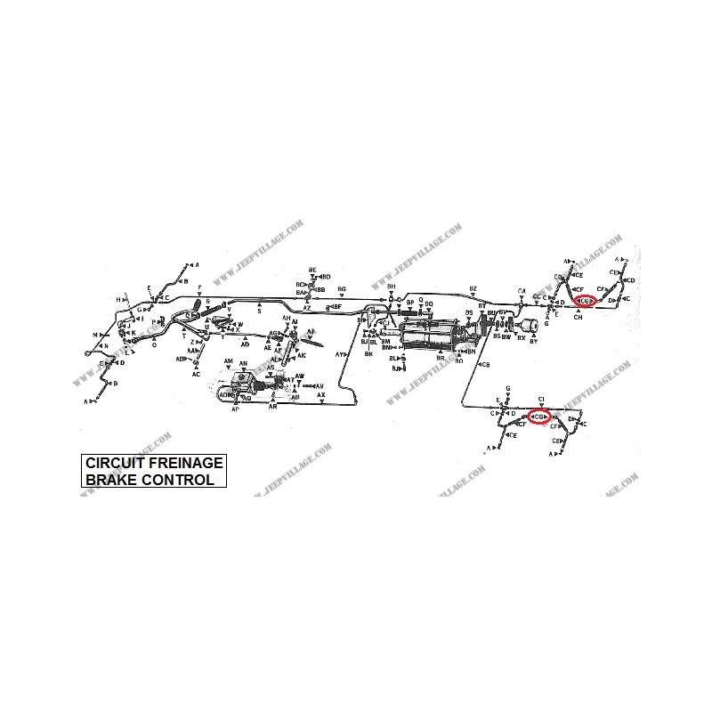 REAR BRAKE HOSE SPRING CLIP