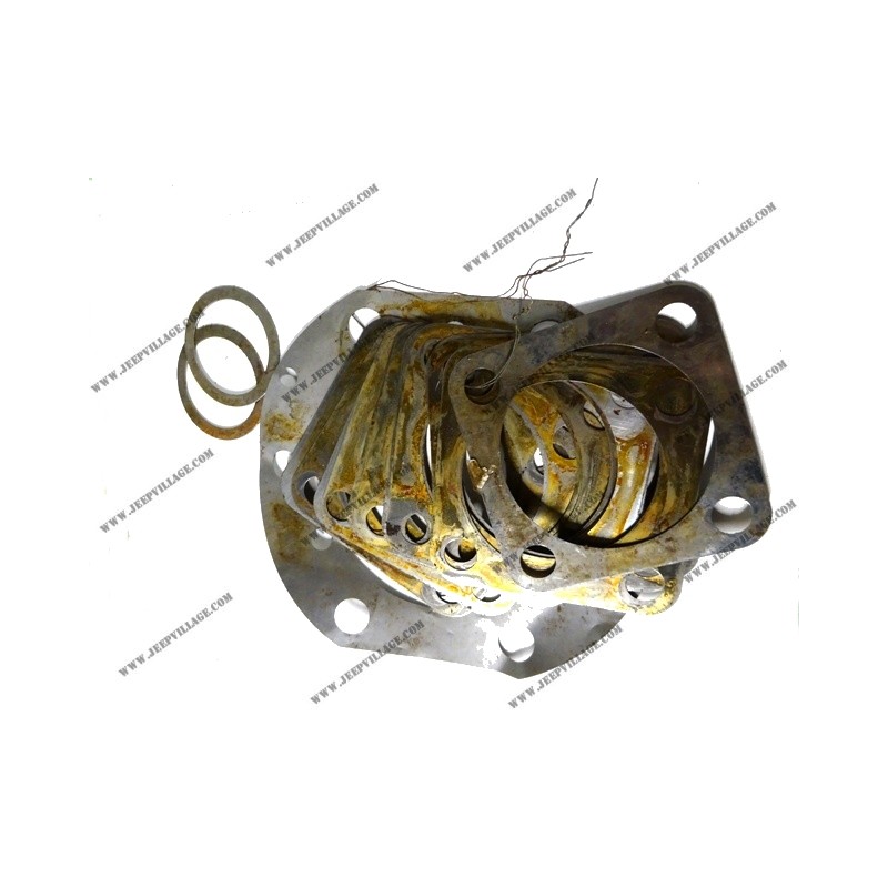 SET OF SPLIT FRONT AXLE PIVOT ADJUSTMENT SHIMS